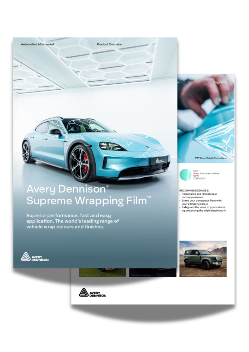 Supreme Wrapping™ Film | Avery Dennison | Graphics